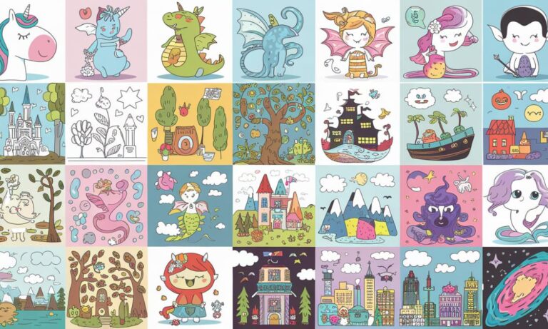 24 Cute Easy Whimsical Drawing Ideas