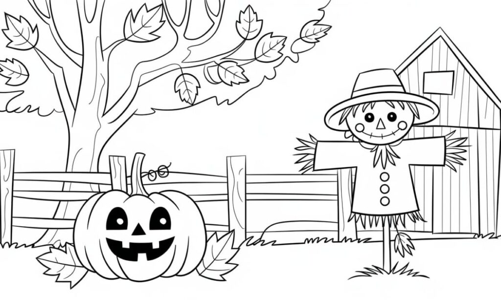 40 Cute and Easy Fall Drawing Ideas