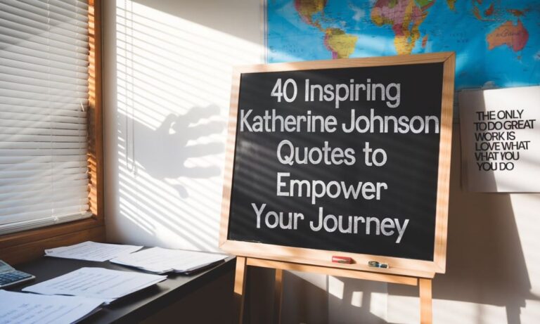 40 Inspiring Katherine Johnson Quotes to Empower Your Journey